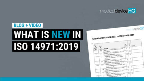 What is new in ISO 14971:2019 - Medical Device HQ 1