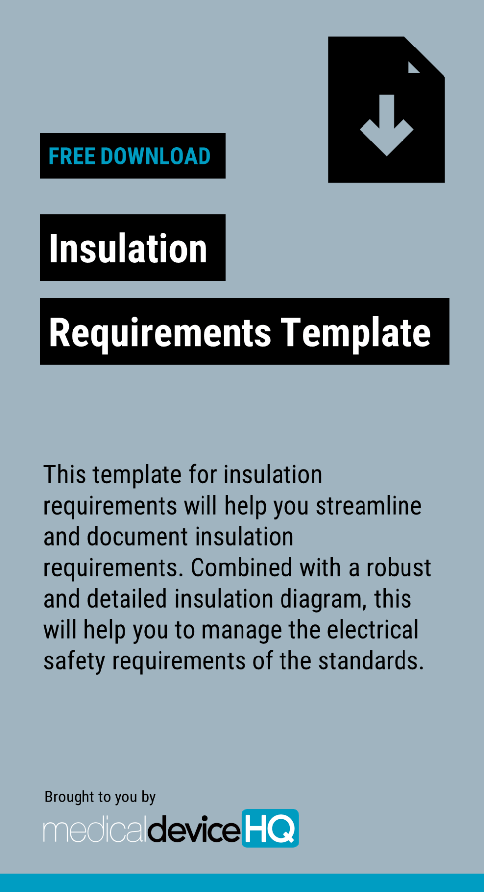 Identify IEC 60601-1 insulation requirements for electrical medical devices