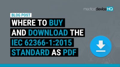 Buy and download the IEC 62366-1:2015 standard as PDF