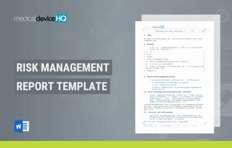 Project Charter Template (Medical Device) - Medical Device HQ