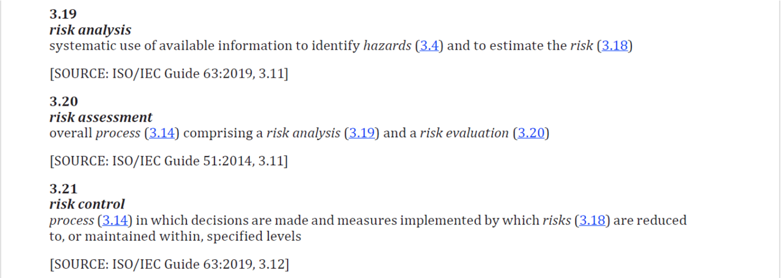Medical device risk assessment - The danger of division - Part 1