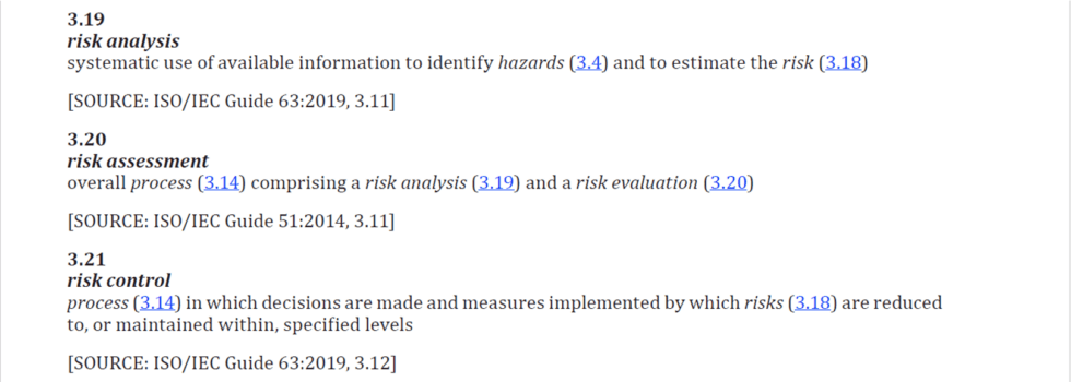 Medical device risk assessment - The danger of division - Part 1