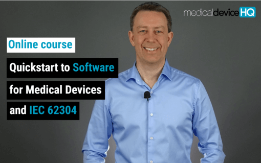 Medical Device Software and IEC 62304 - Quickstart course